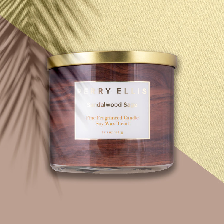 Perry Ellis Sandalwood Sage Scented Candle - Wayfair Canada